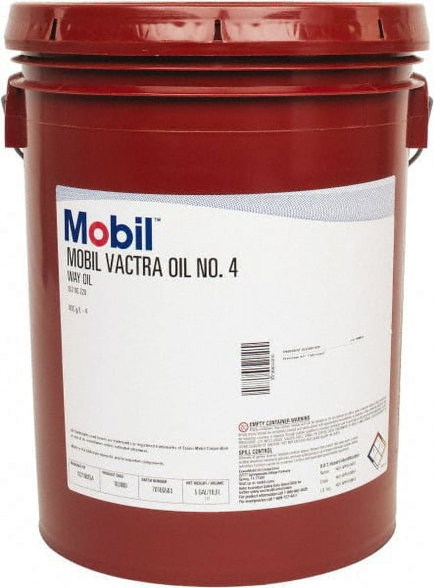 Mobil Mineral Way Oil, 5 Gal Pail, ISO Grade 220, SAE Grade 18 ...