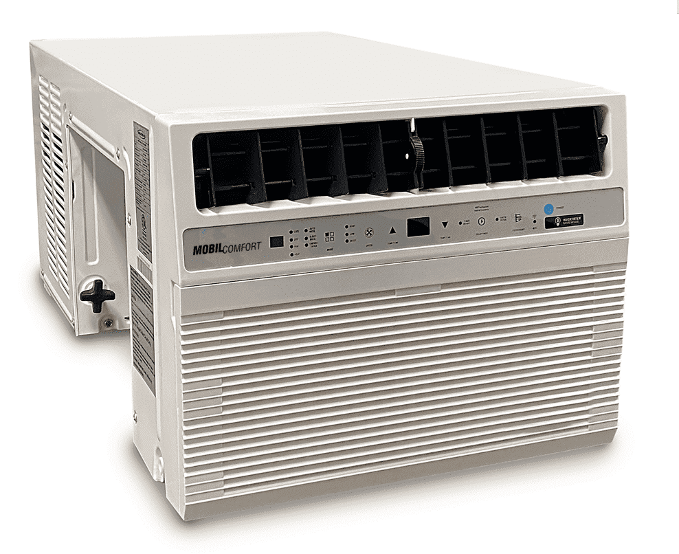 Mobil Comfort 10,000 BTU Air Conditioner with Heat Pump Energy Savings 115 Volts Wi-Fi, Saddle ...
