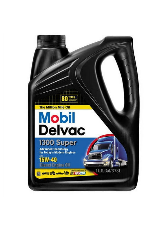 15w40 Mobil Delvac Oil in Mobil 1 Oil - Walmart.com