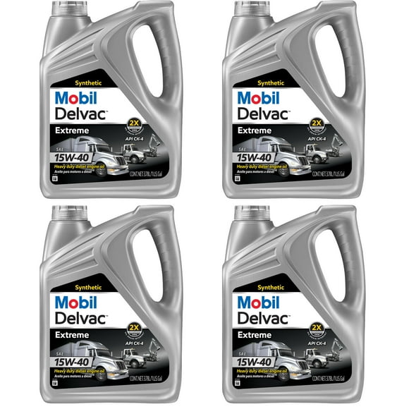15w40 Mobil Delvac Oil in Mobil 1 Oil - Walmart.com