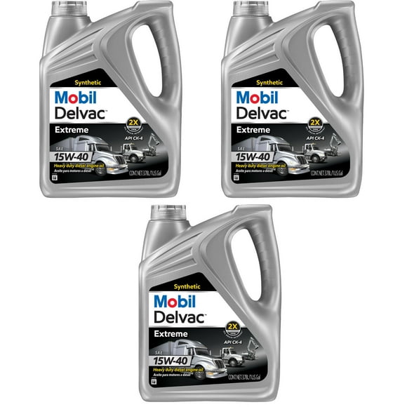 15w40 Mobil Delvac Oil in Mobil 1 Oil - Walmart.com
