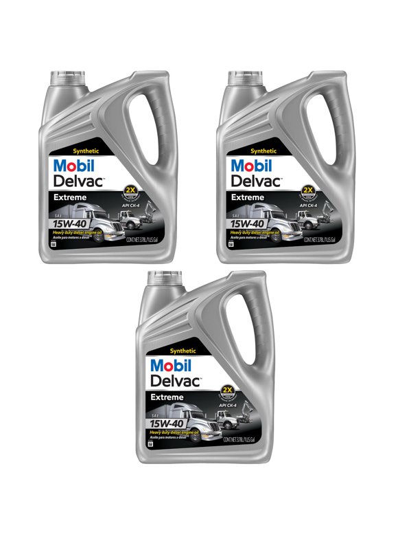 15w40 Mobil Delvac Oil in Mobil 1 Oil - Walmart.com