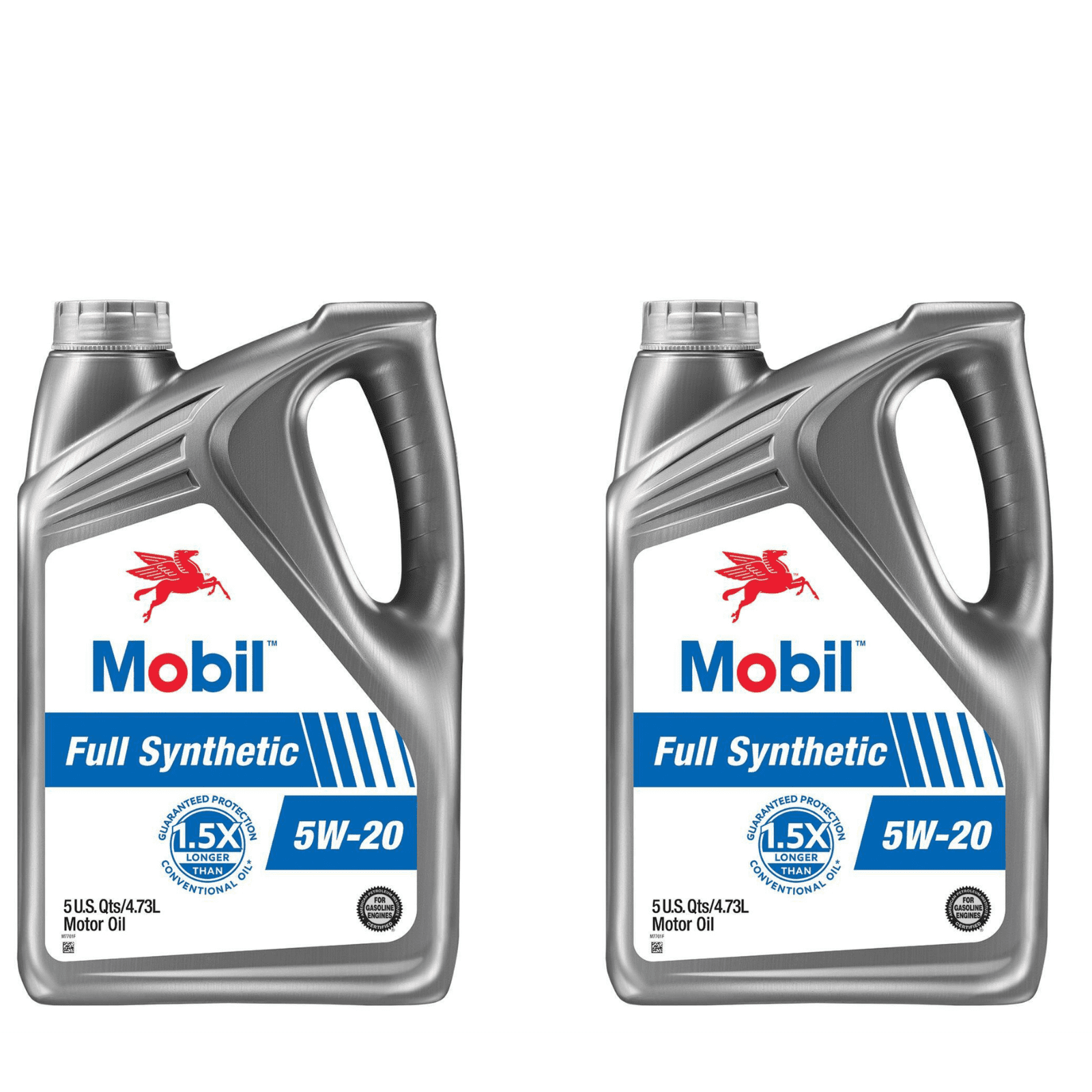 Mobil Full Synthetic Motor Oil 5W-20 Pack of 2 - Walmart.com