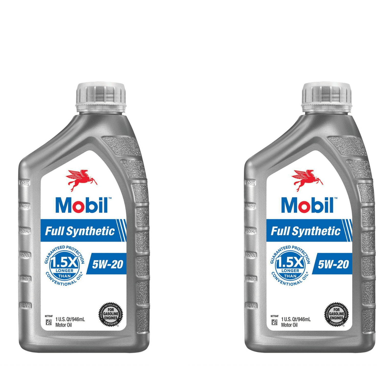 Mobil Full Synthetic Motor Oil 5W-20 Pack of 2 - Walmart.com