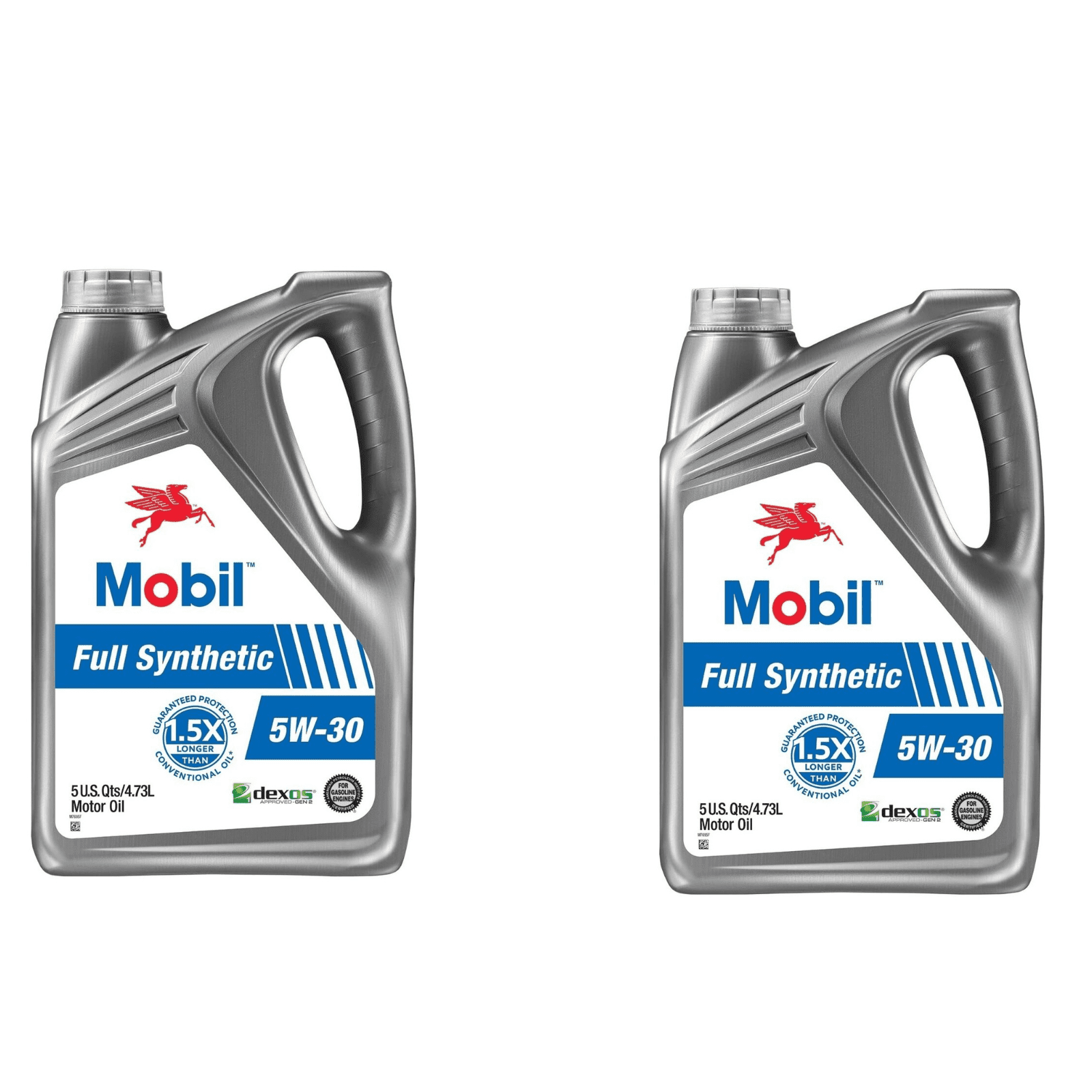 Mobil Full Synthetic Motor Oil 5W-30 Pack of 2 - Walmart.com