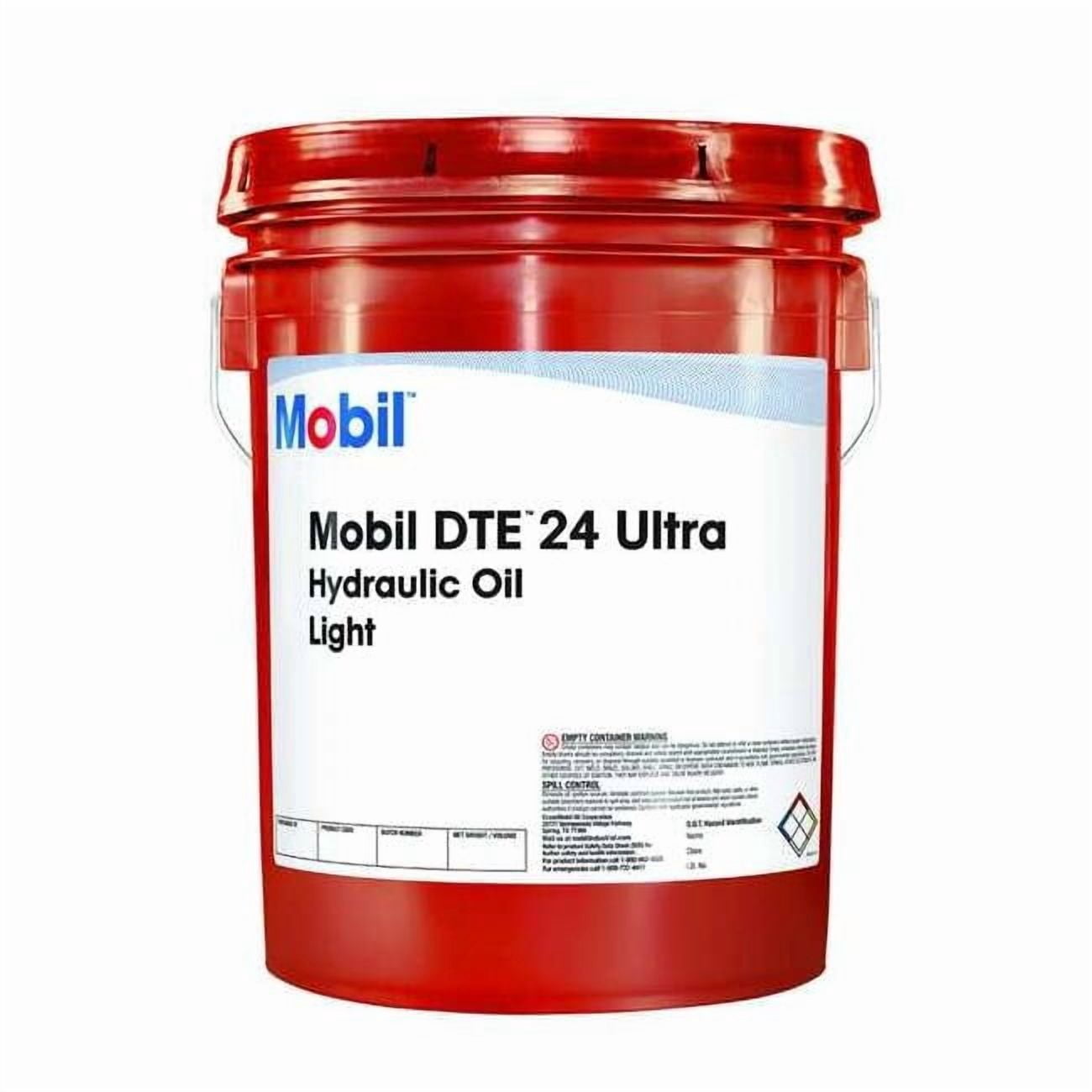 Mobil DTE 24 Ultra Hyd Oil, ISO 32, 5 Gallon Pail 125356 - Walmart.com