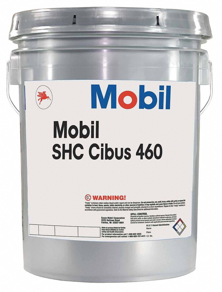 Mobil Mobil SHC Cibus 460,Syn Food Grade,5 gal 104097 - Walmart.com