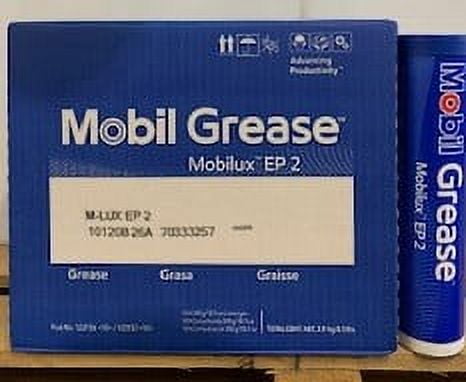 Mobil Mobilux EP #2 (10 tube carton) - Walmart.com