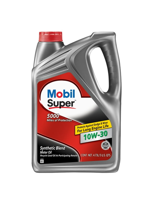 Mobil 1 10W-30 Oil in Mobil 1 Oil - Walmart.com