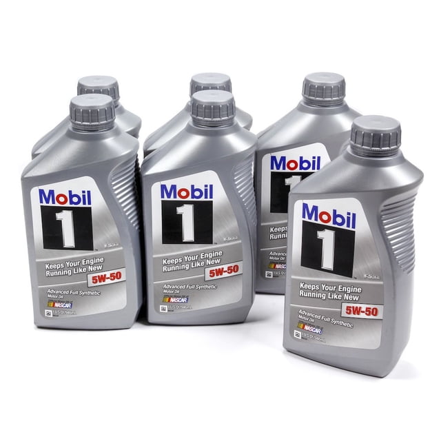 Mobil 5W-50 6pk | Engine oil for workshops - Walmart Business Supplies