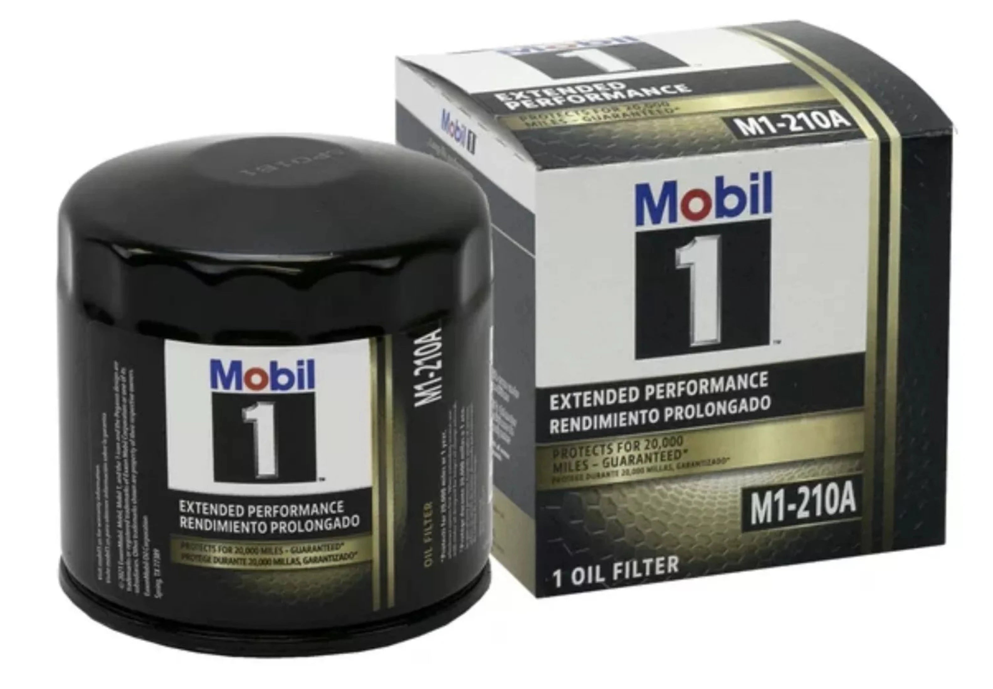 Mobil1 M1-210A Premium Extended Performance 20,000 Mile Oil Filter ...
