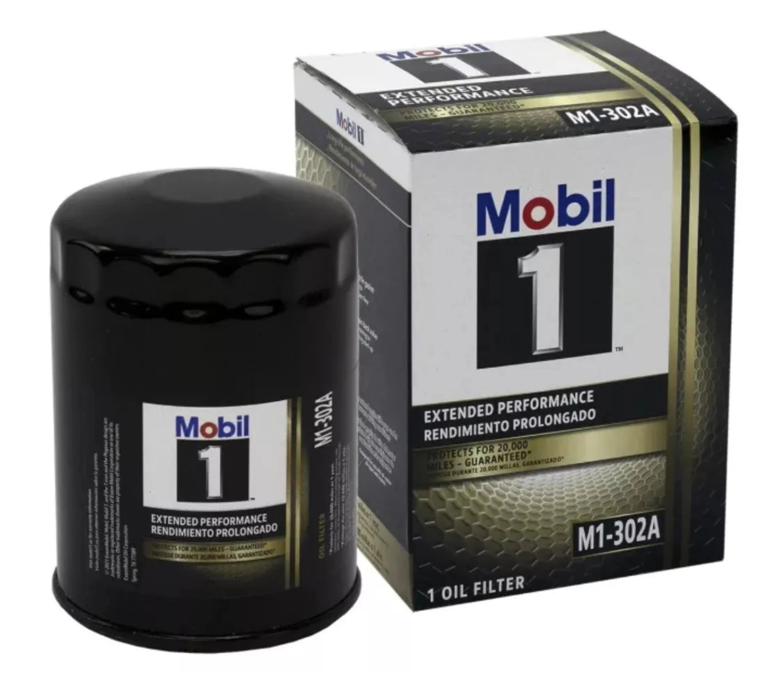 Mobil1 M1-302A Premium Extended Performance 20,000 Mile Oil Filter ...