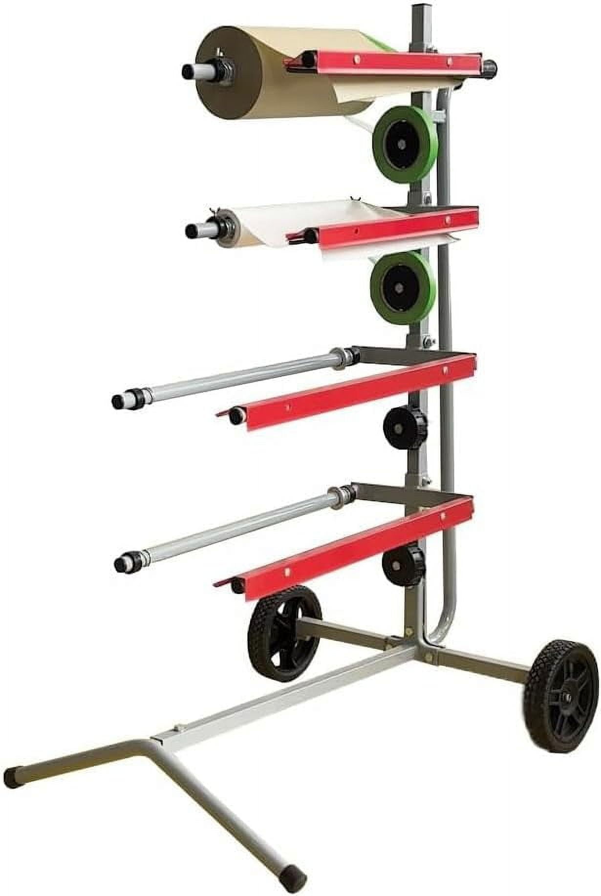 Mobile 3 Tier Tree Style Masking Paper Machine Stand - Holds Multi ...