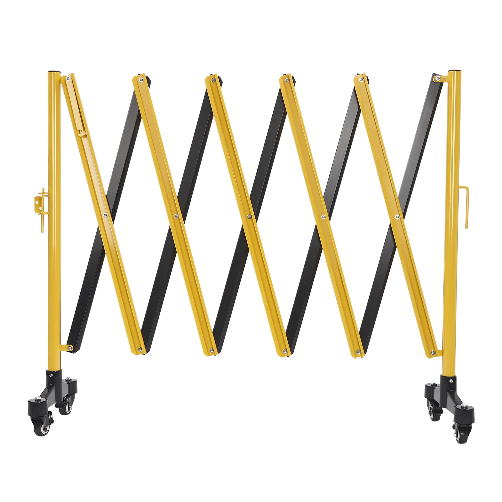 Mobile Barricade Gate with Casters, Aluminium Metal Portable Expansion ...