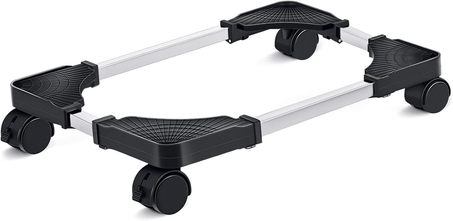 MRSXXNTY Mobile CPU Stand Adjustable Computer Tower Stand with 4 Caster ...