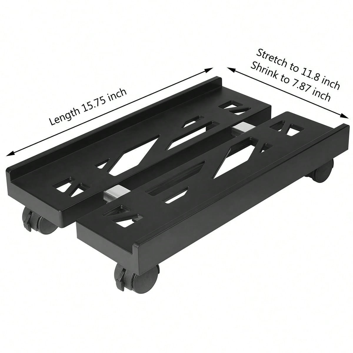 Mobile CPU Stand PC Tower Stand Portable Removable Bracket Gaming Desk ...