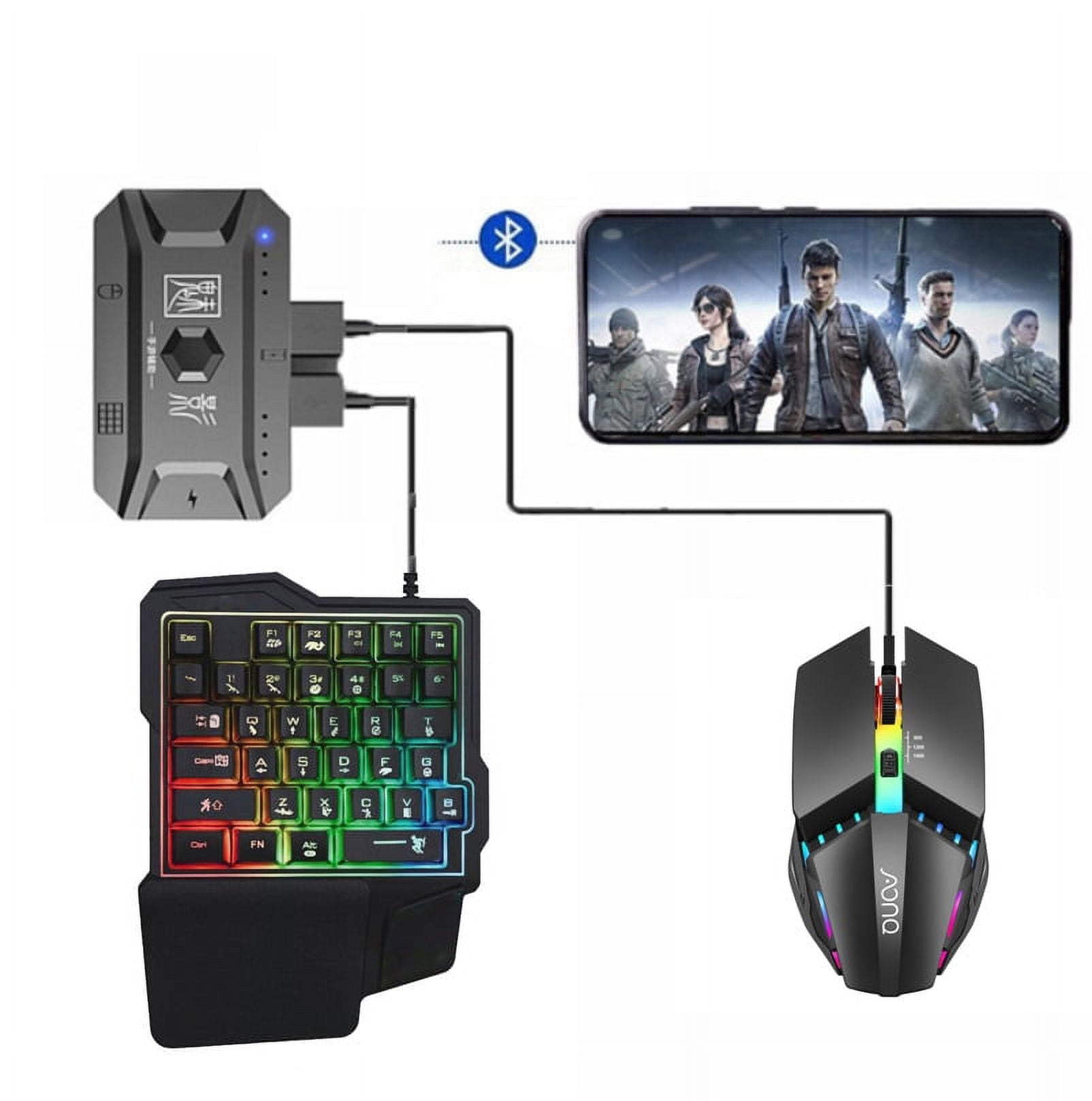 Mobile Controller Gaming Keyboard Mouse Converter Pubg Mobile ...