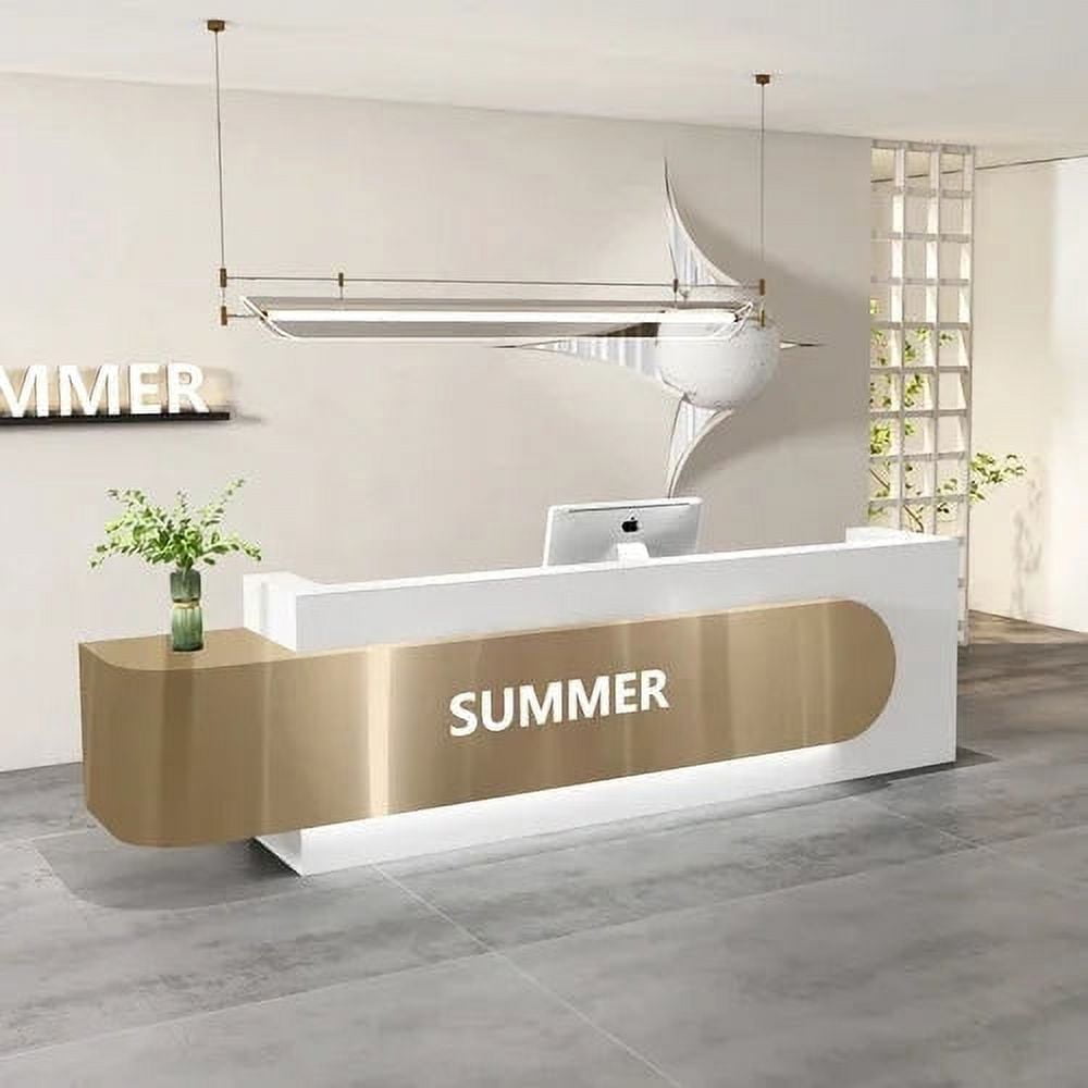 Mobile Counter Reception Desk Salon Podium Front Hotel Advisory Luxury ...
