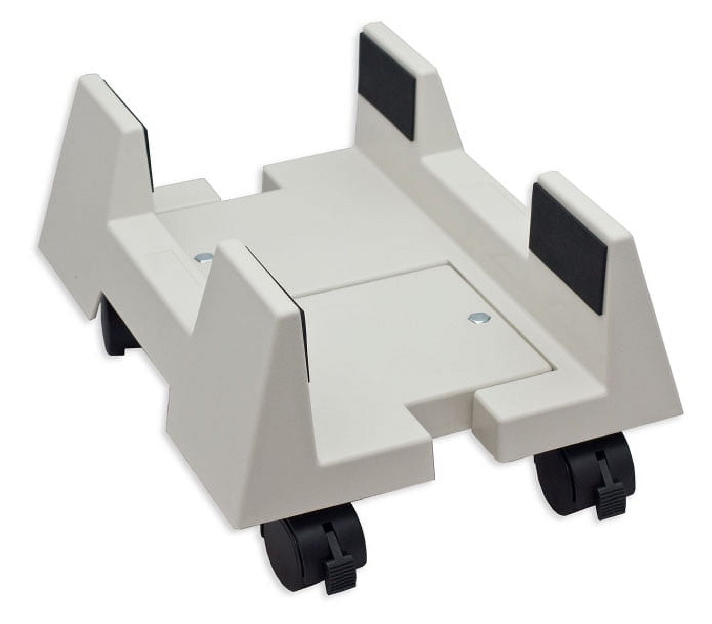 Mobile Desktop Tower Computer Floor Stand Rolling Caster Wheels with ...