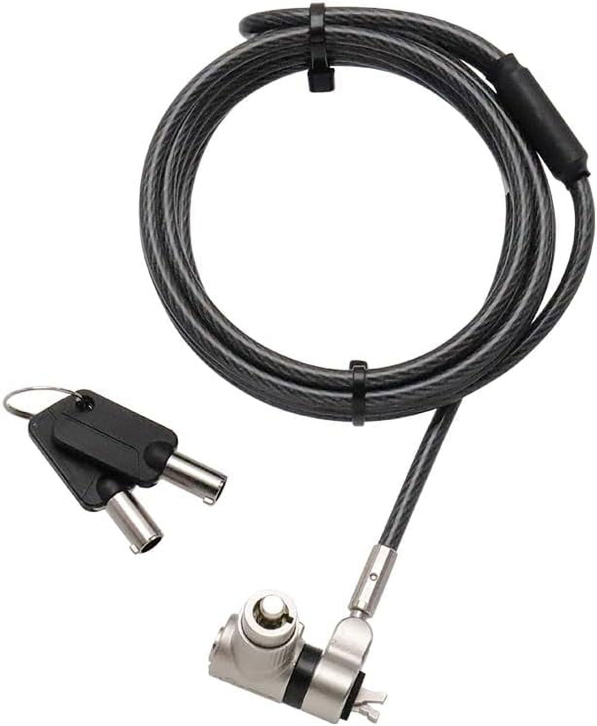 Mobile Edge CORE Gaming K-Lock Ultra-Slim 6.5-Ft. Key Cable Lock for ...