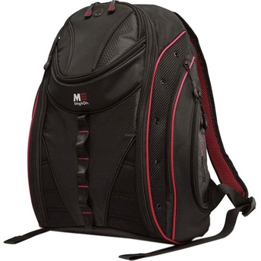 Mobile Edge Express Backpack 2.0 - Black / Red - Walmart.com