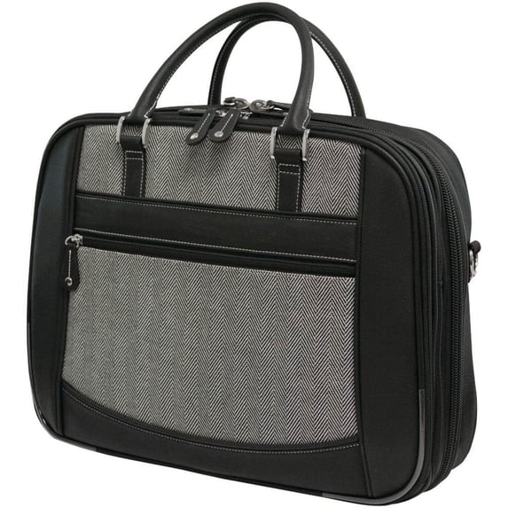 Mobile Edge MESFEBHL 16" Herringbone Large Checkpoint-Friendly Laptop ...
