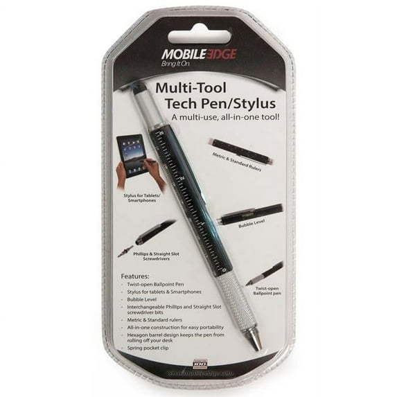 Mobile Edge Multi-Tool Stylus-Pen - Black - Walmart.com