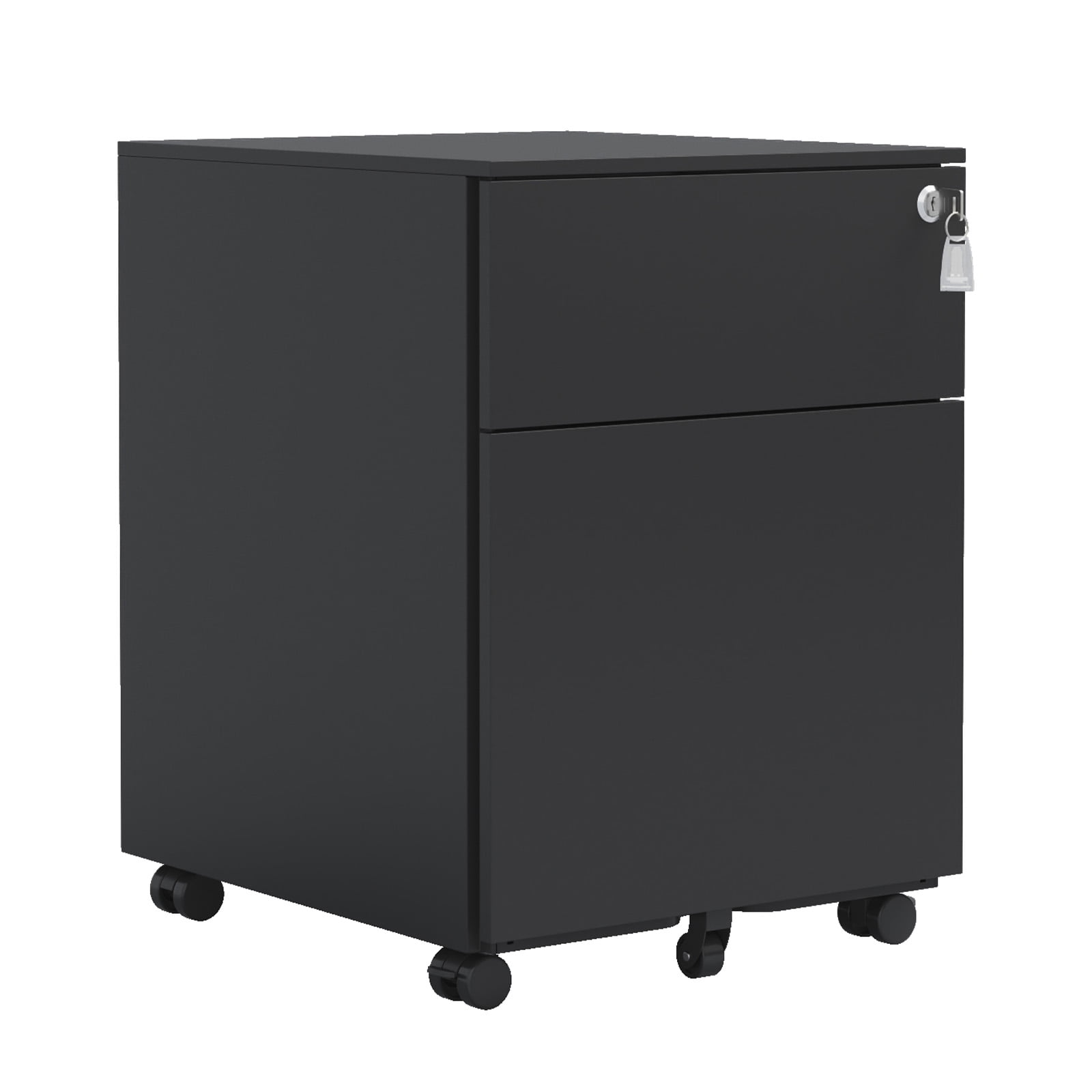 Mobile File Cabinet, Filing Cabinet with Drawer, Rolling File Cabinets ...