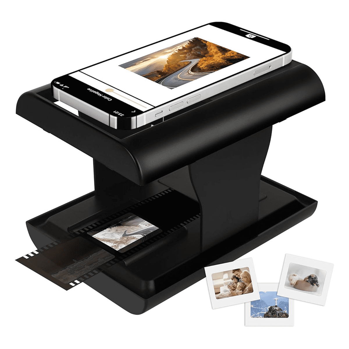 Mobile Film and Slide Scanner, 35mm Slide and Negative Scanner with LED ...