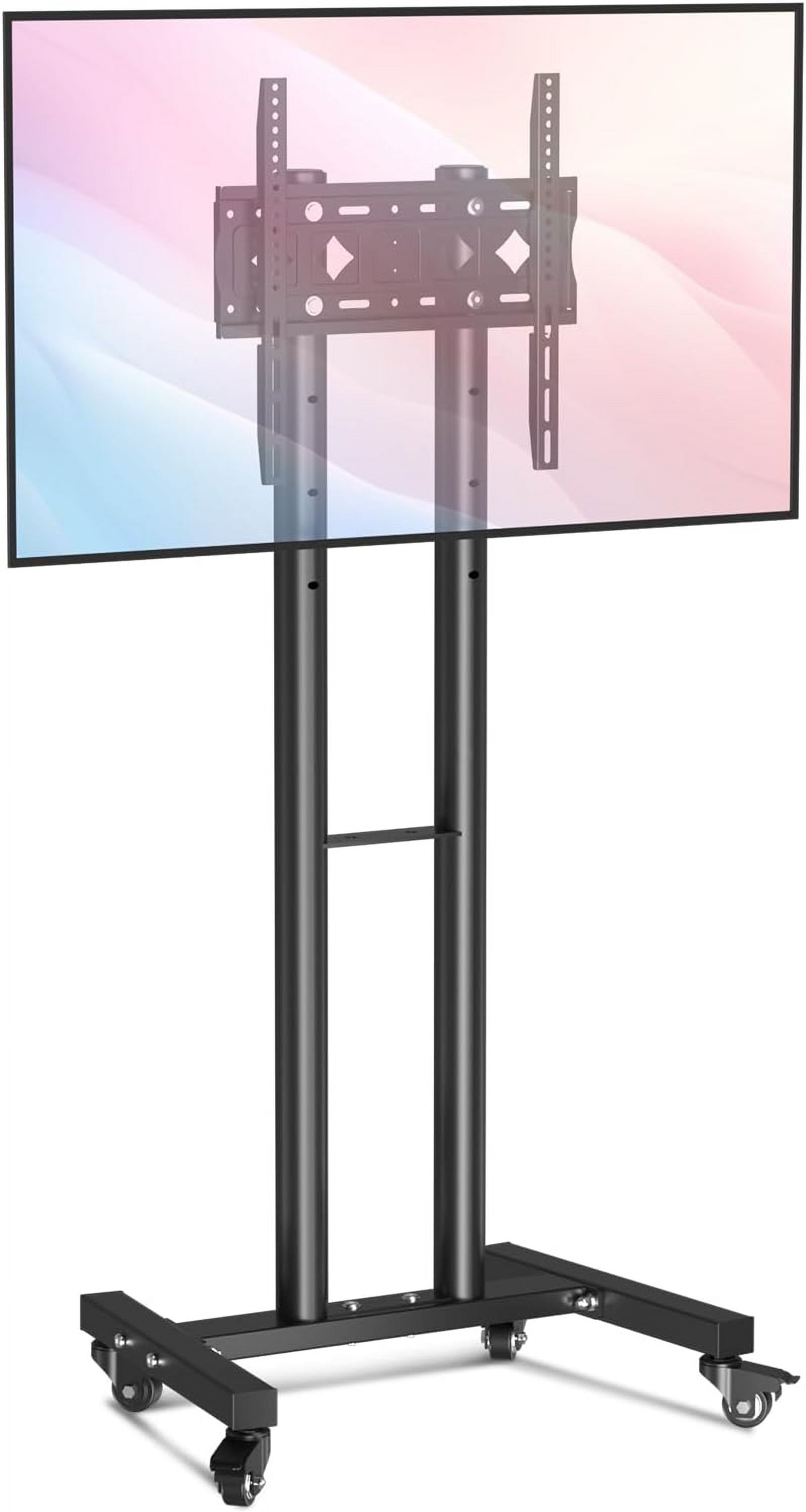 Mobile Floor TV Stand with Wheels for 23-60 Inch LED LCD Flat Curved ...