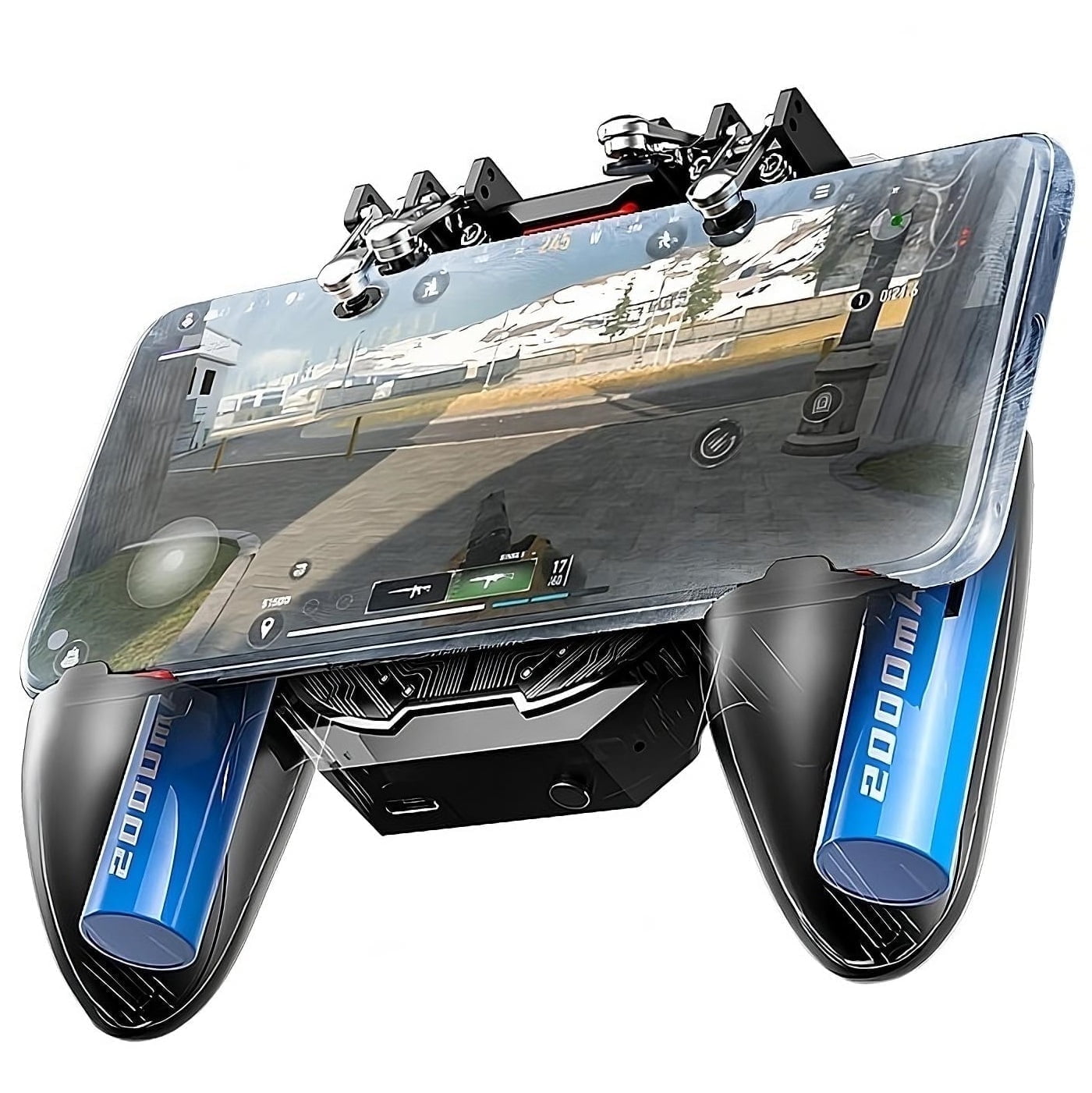 Mobile Game Controller with Fast Cooling, 4-Triggers, 4000 mAh ...