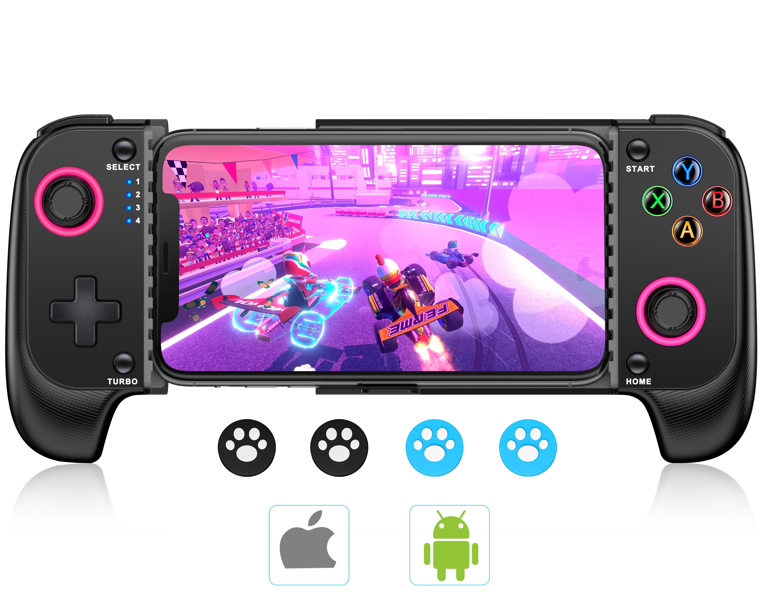 BEBONCOOL Mobile Gaming Controller for Android/iPhone, Bluetooth ...