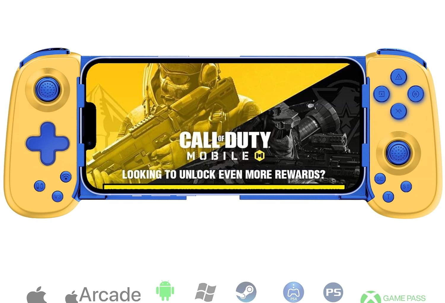 Mobile Gaming Controller For Iphoneandroidpcnintendo Switchps4 Cloud Games With Hall 1428