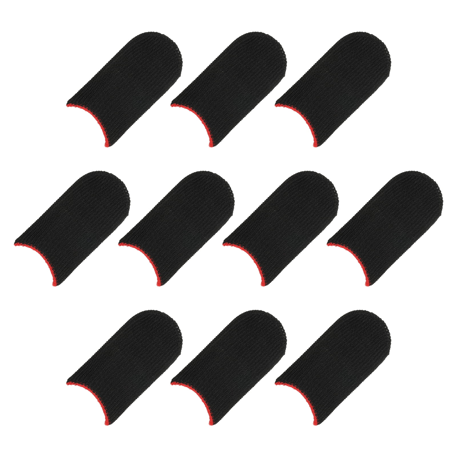 Mobile Gaming Finger Sleeve Controller Finger Thumb Sleeve Gloves Black ...