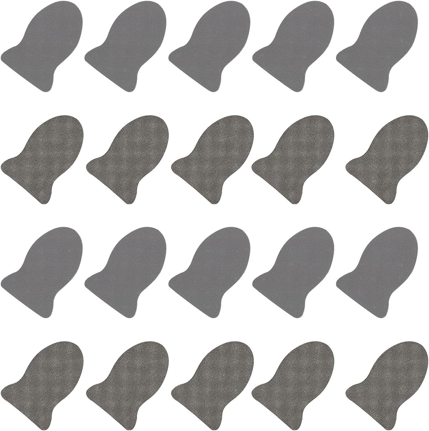 Mobile Gaming Finger Sleeve, Controller Finger Thumb Sleeves, Silver ...