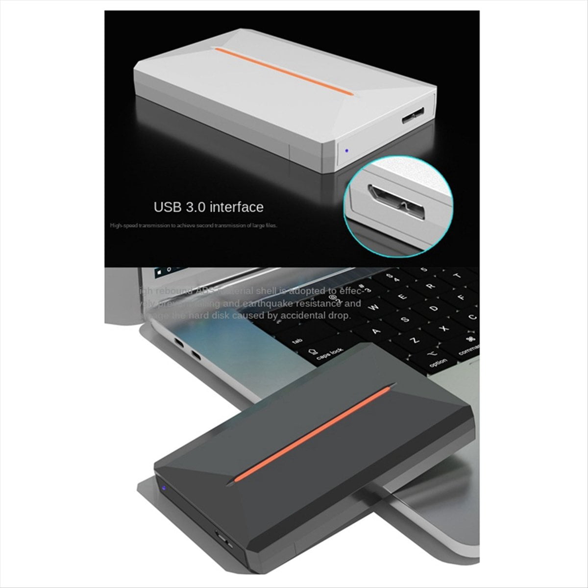 Mobile Hard Disk Box USB3.0 SATA2.5 Inch Notebook Tape External ...