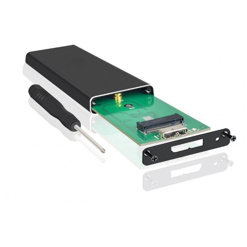 Mobile Hard Drive USB3.0 to M.2 NGFF Hard Disk Box Aluminium Alloy High ...