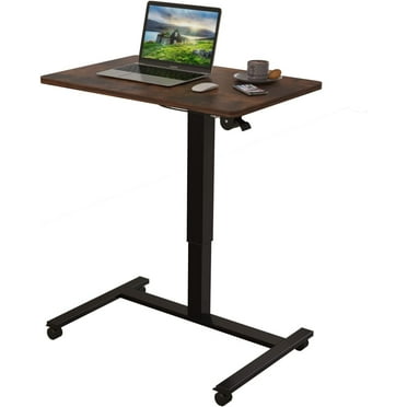 Rocelco 19" Portable Desk Riser, Height Adjustable Travel Standing Desk ...