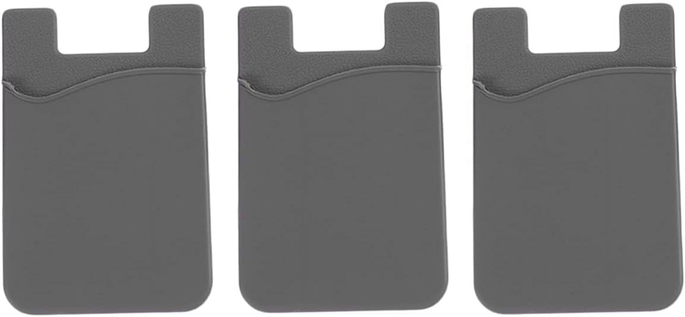 Mobile Holder Holder Silicone Stick on Cell Phone Wallet with Pocket ...