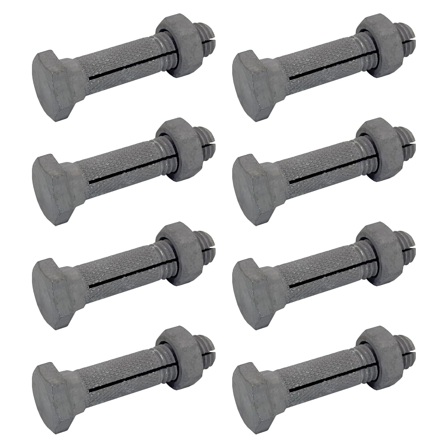 Mobile Home Anchor Bolt with Nut - Ground Anchor Slotted Bolts and Nuts ...