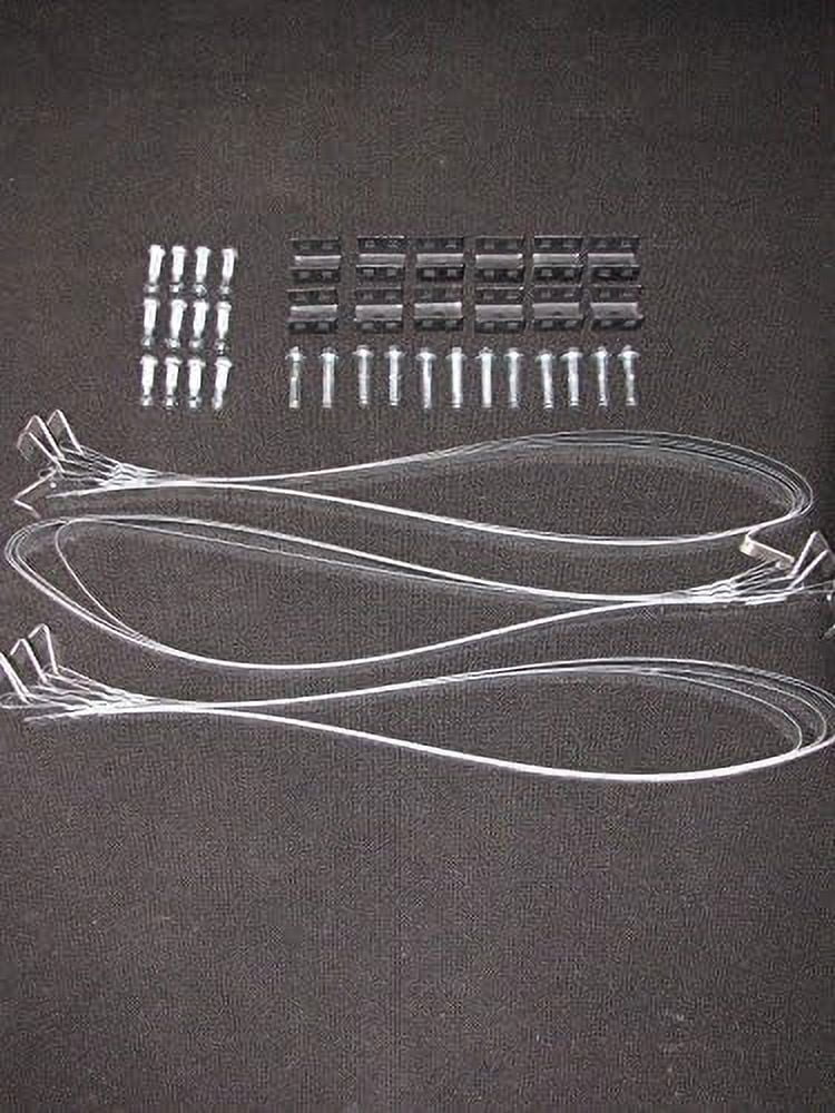Mobile Home Parts Set of 12 Dry Concrete Anchors Tie Down Straps and ...
