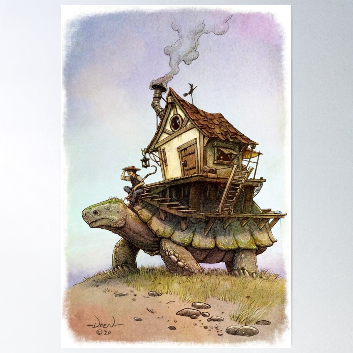 Mobile Home Poster Wall Art, Modern Wall Decor For Living Room Bedroom ...