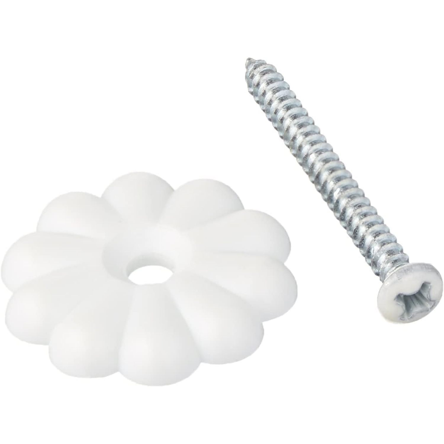 Mobile Home/RV Ceiling Rosette Buttons with Rosette Screws-250 Count - Walmart.com