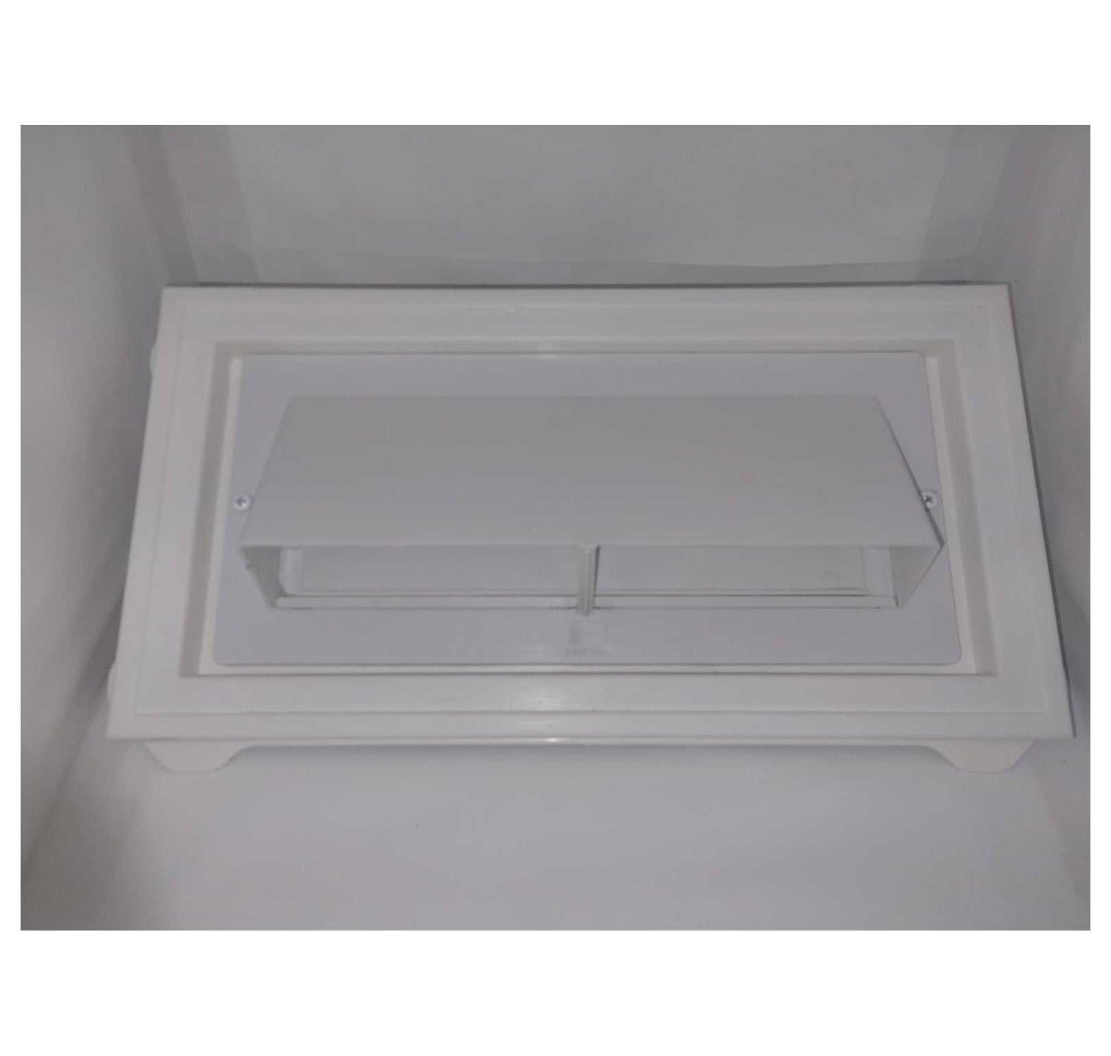 Mobile Home/RV Exterior Sidewall Range Hood Vent with Damper, White ...