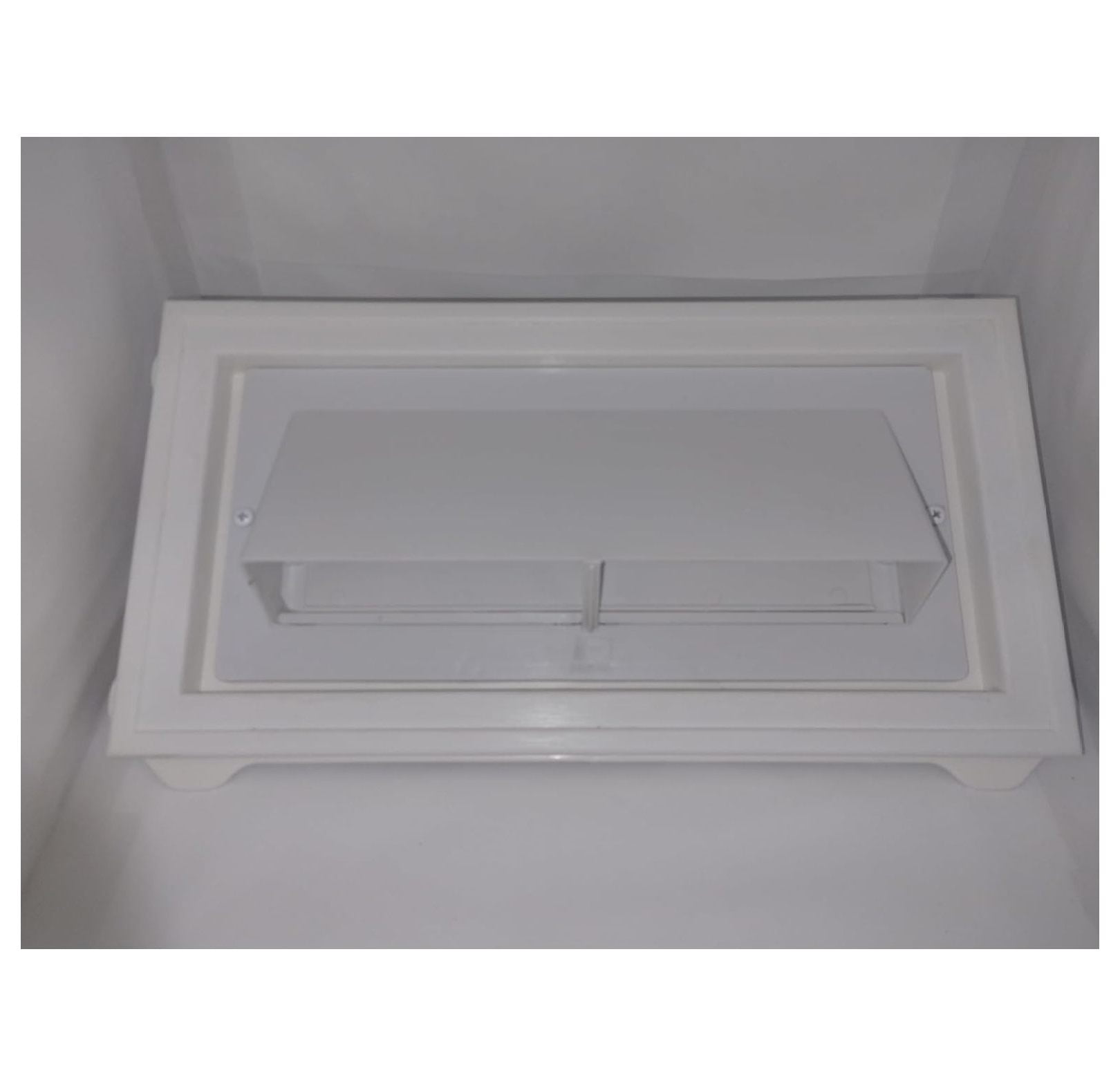Mobile Home/RV Exterior Sidewall Range Hood Vent with Damper, White ...