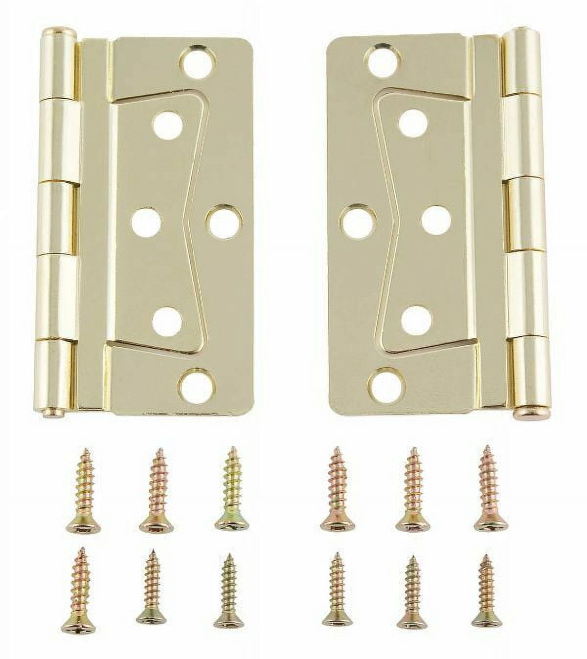 Mobile Home/RV Interior Butterfly Brass Hinge Set (2 Pack) with Screws ...