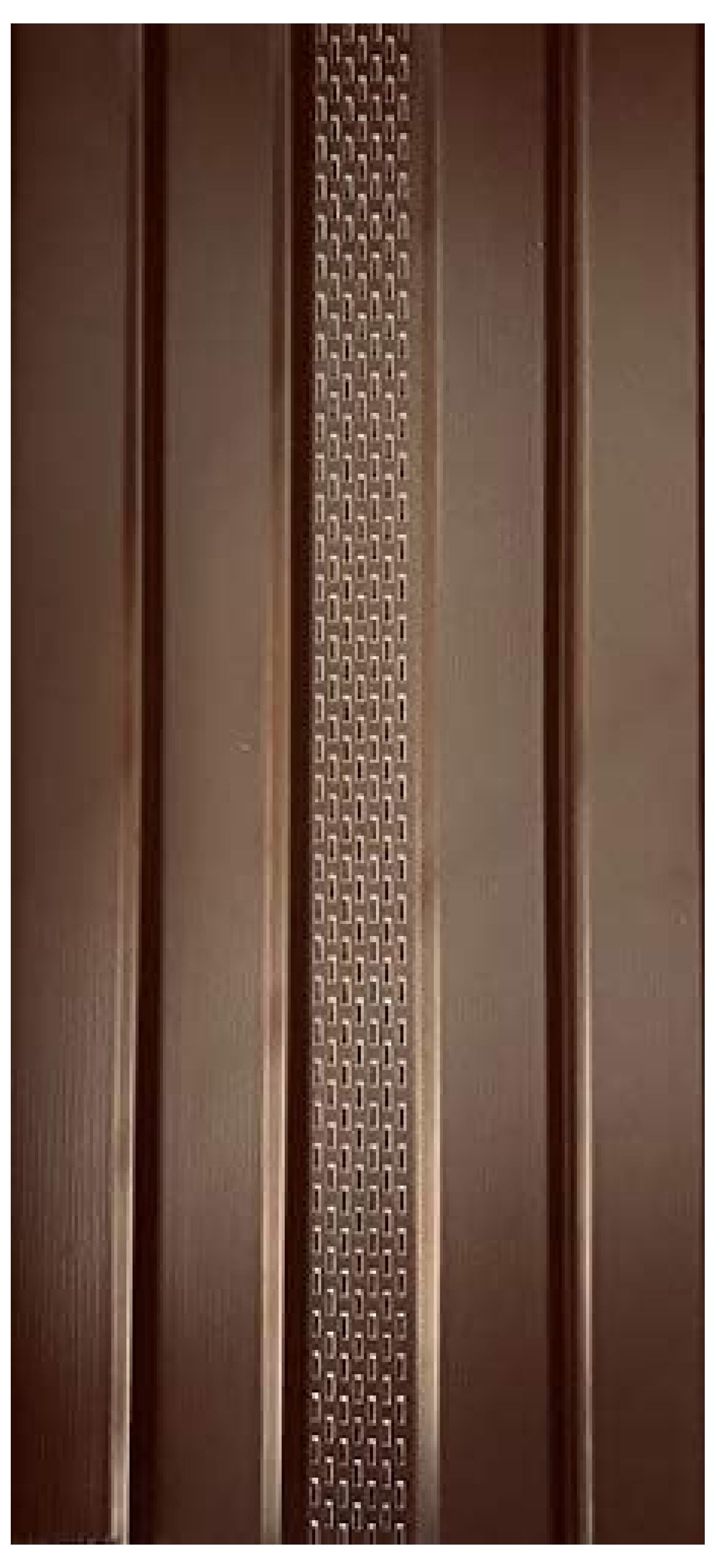 Mobile Home Skirting Dark Brown Box of 8 Vented Panels 16" Wide X 46 ...