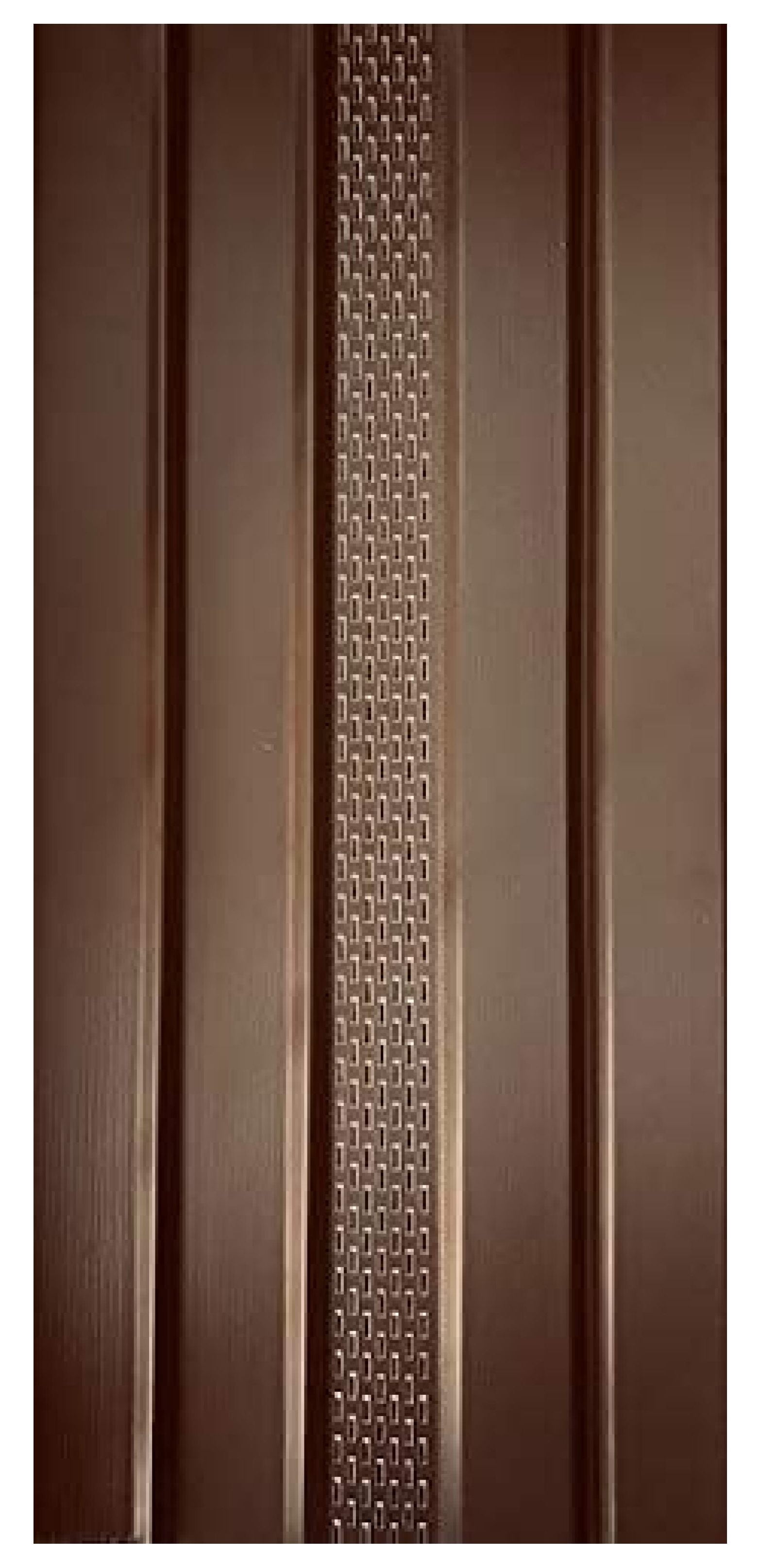 Mobile Home Skirting Dark Brown Box of 8 Vented Panels 16" Wide X 46 ...