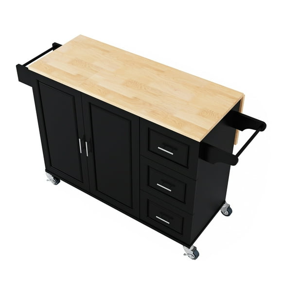 Kitchen Island Extendable Table