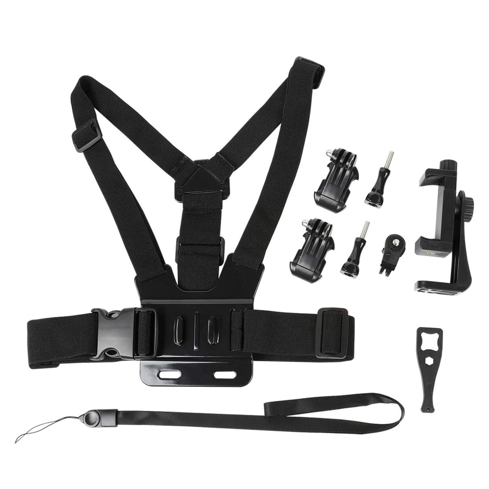 Mobile Phone Chest Strap Harness Mount Head Strap Holder Kit For VLOG ...